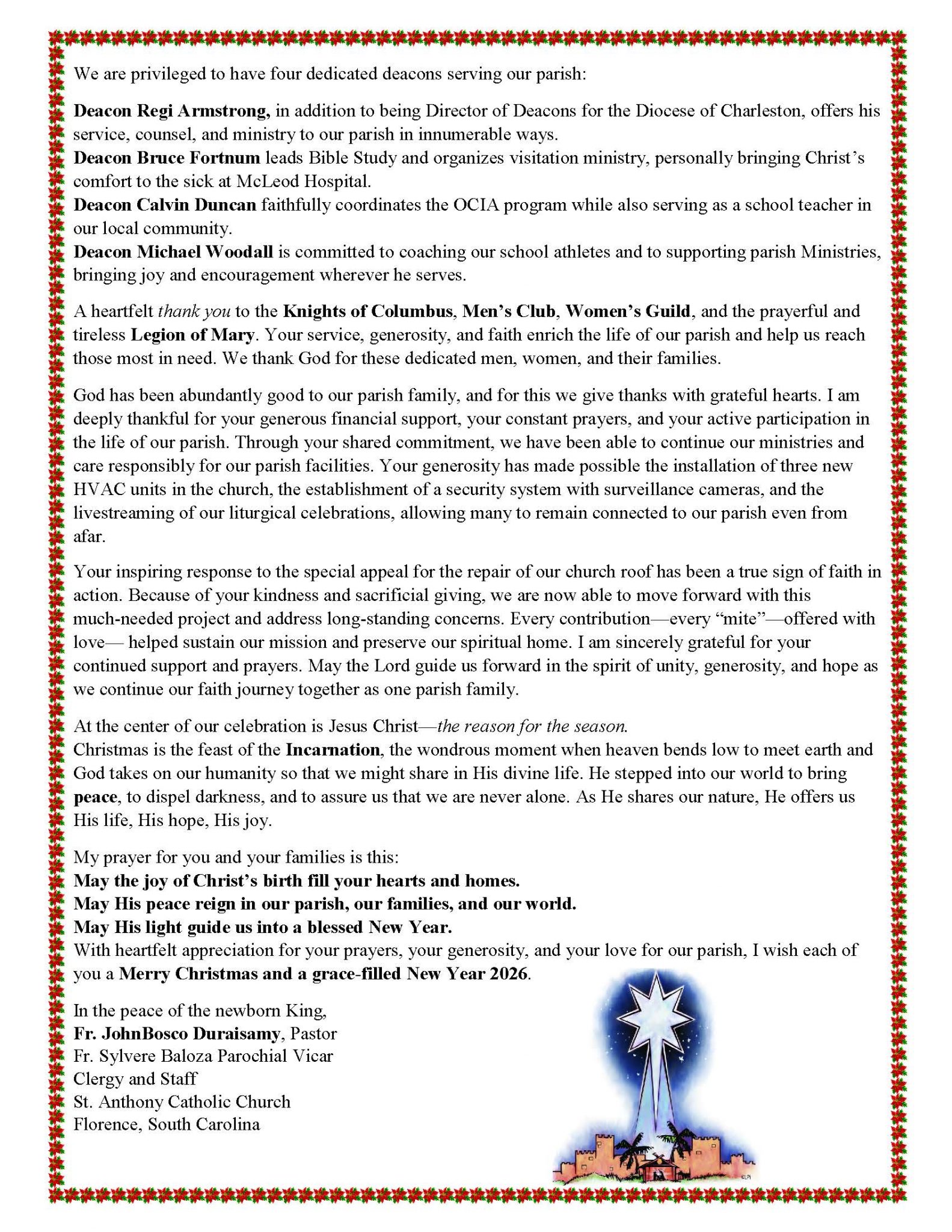 Christmas Letter 2025